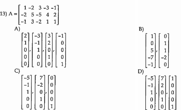 Calculadora de Espacio Nulo: ¿Cómo encontrar rápidamente el espacio nulo de una matriz ...